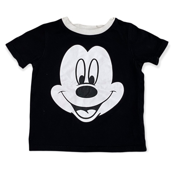 Disney | Shirts & Tops | Disney Blackwhite Mickey Mouse Top 8mo | Poshmark